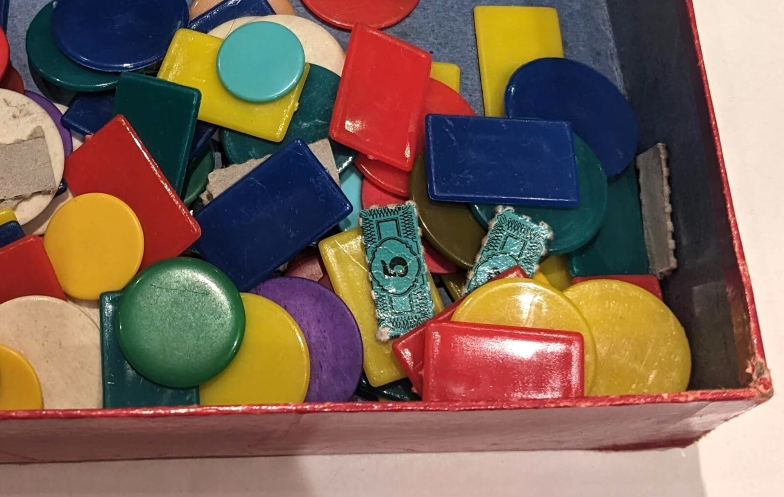 VINTAGE TIDDLYWINKS-SPEARS GAMES-COMPLETE with WINKS-ORIGINAL BOX-Upto ...