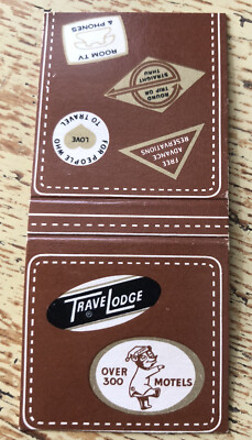 1960s-70s TraveLodge Over 300 Motels Matchbook Cover | eBay