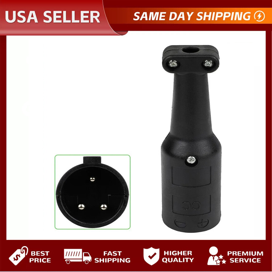 For Club Car DS Precedent Golf Carts 48V 36V Charger Plug Receptacle | eBay