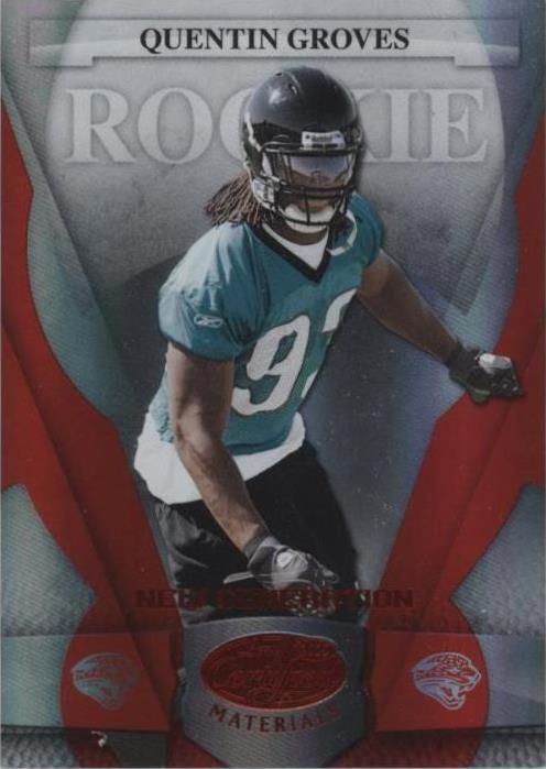 2008 Leaf Certified Materials - New Generation Quentin Groves #189 ...