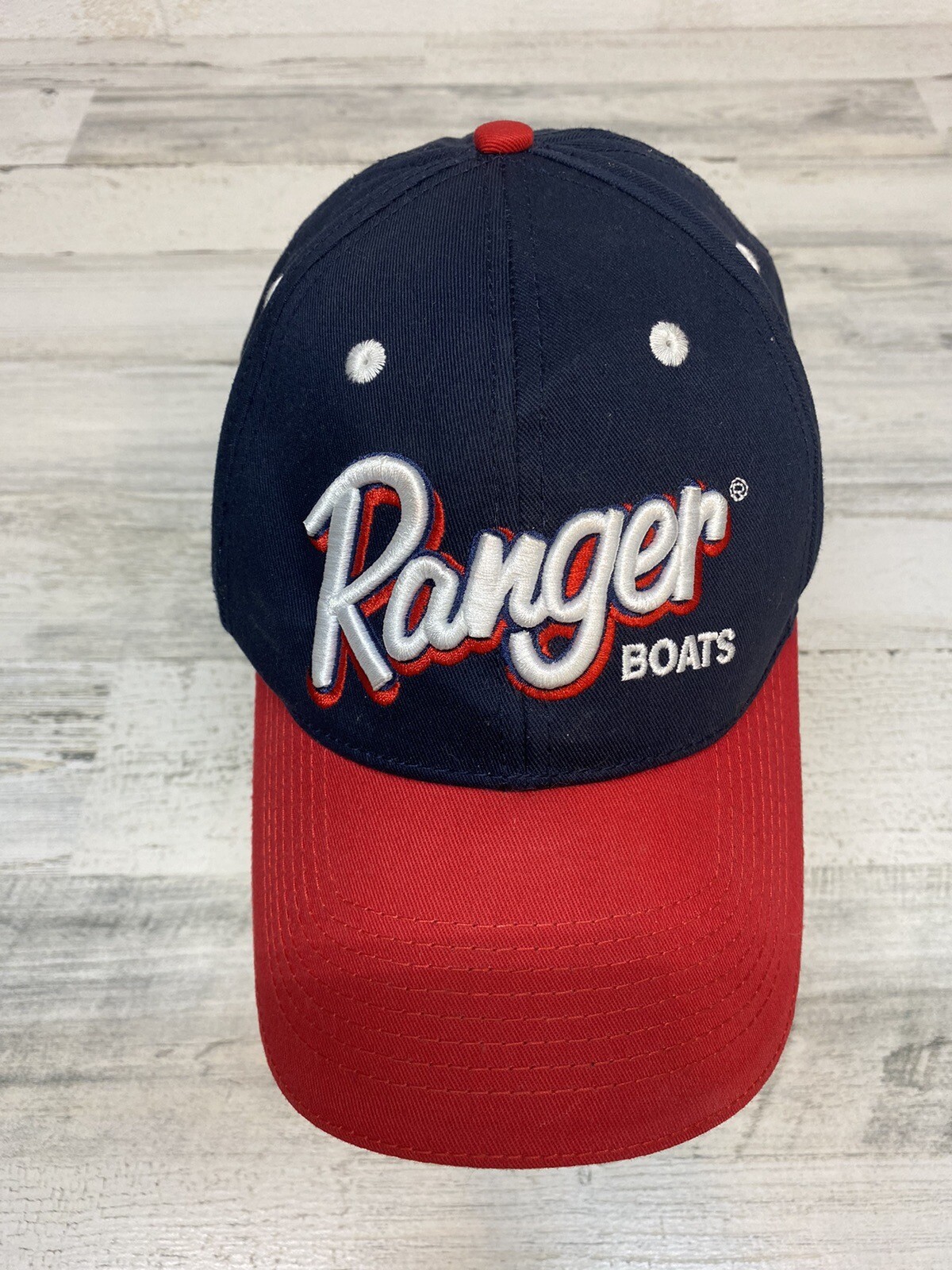 Ranger Boats Logo The Game Adjustable Strapback Hat B… - Gem