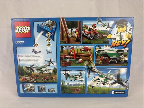 LEGO CITY: Cargo Heliplane (60021) New Factory Sealed Box Retired 2014 ...