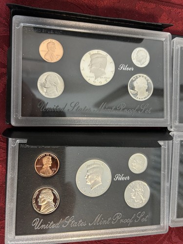 1992-1998 6 US Mint Silver Proof Sets 90% OGP Silver Coins No 1996 Set | eBay