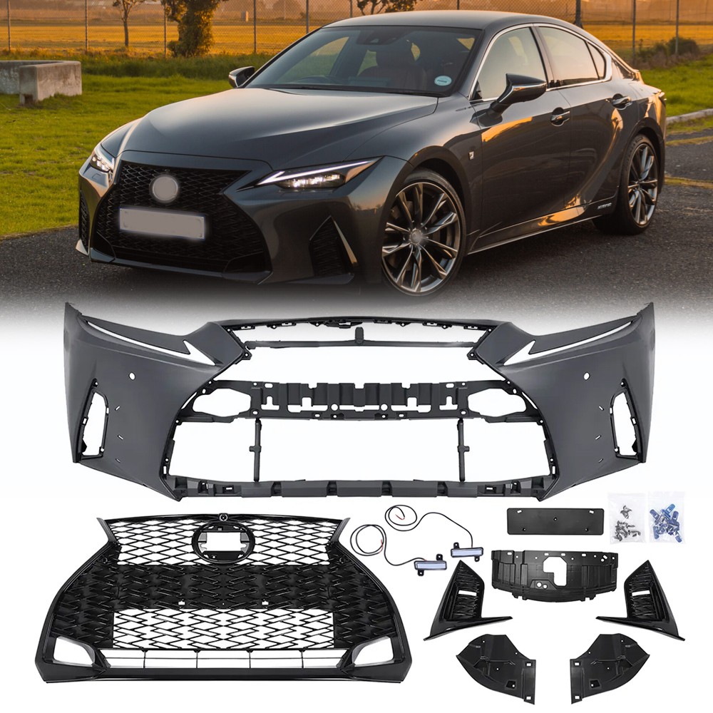 Front Bumper Cover Grill For Lexus IS300 IS350 to 21 F-Sport 2017 2018 ...