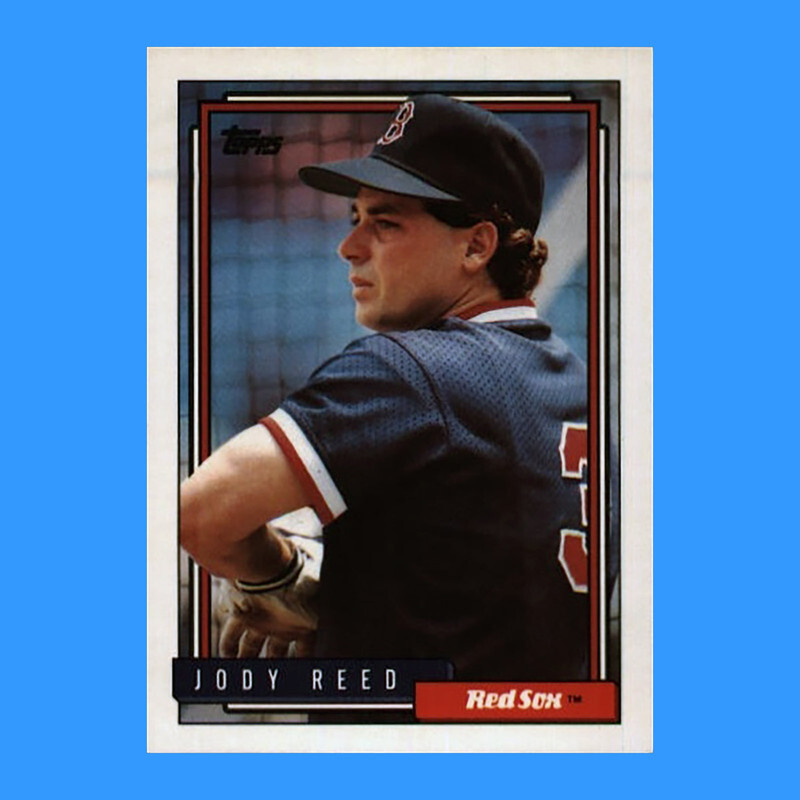 1992 Topps Baseball #598 - Jody Reed [Base] Boston Red Sox NM-MT | eBay