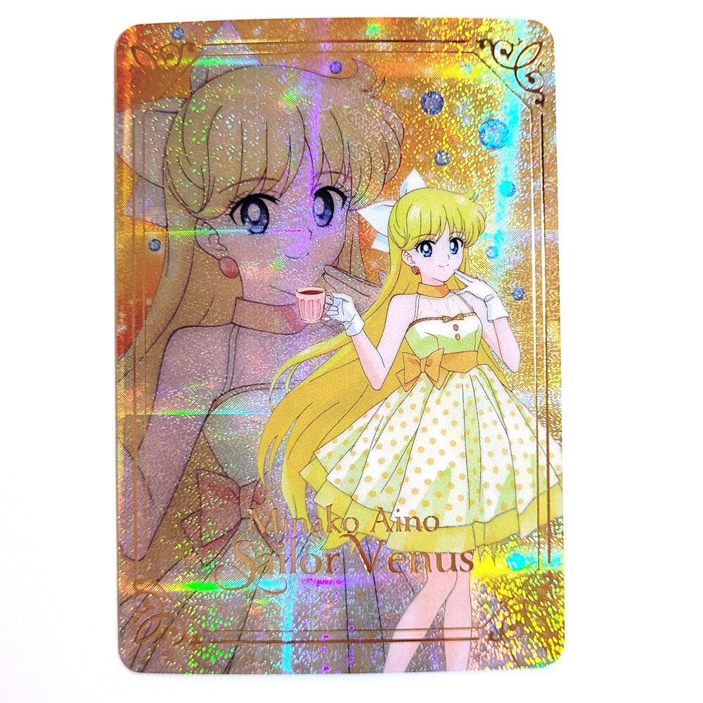 Sailor Moon ACG Speckle Holo Foil Card 454 - Venus Minako Casual Q Pot ...
