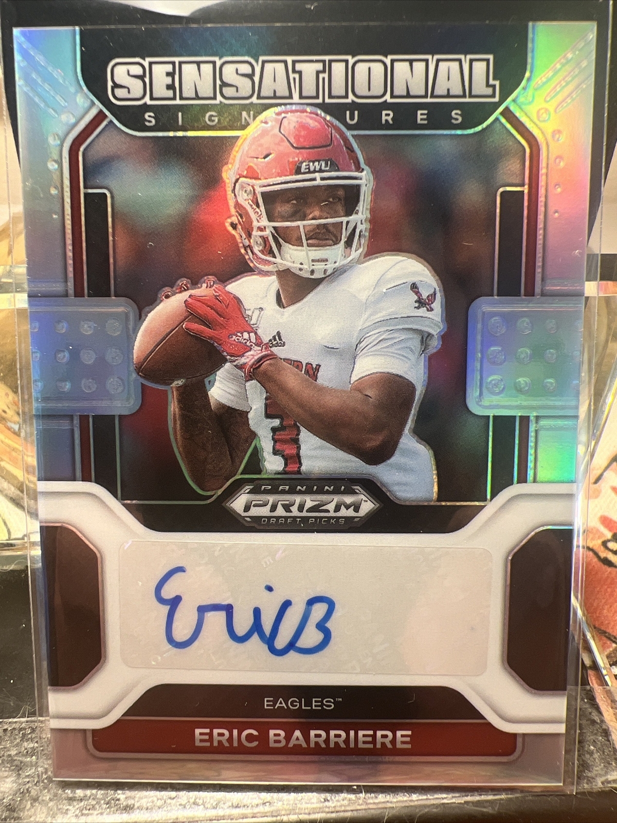 Eric Barriere 2022 Panini Prizm Sensational Signatures AUTO Silver RC # ...