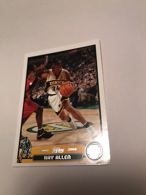 Ray Allen Basketball Card Topps #48 2003-2004 | eBay