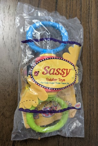 Sassy Toddler Toys *Rattle* Burger King Kids Club NIP | eBay