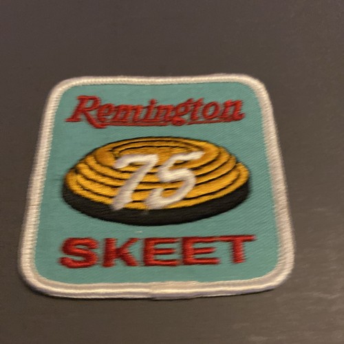 VTG REMINGTON 75 SKEET Sew On Shooting Patch | eBay