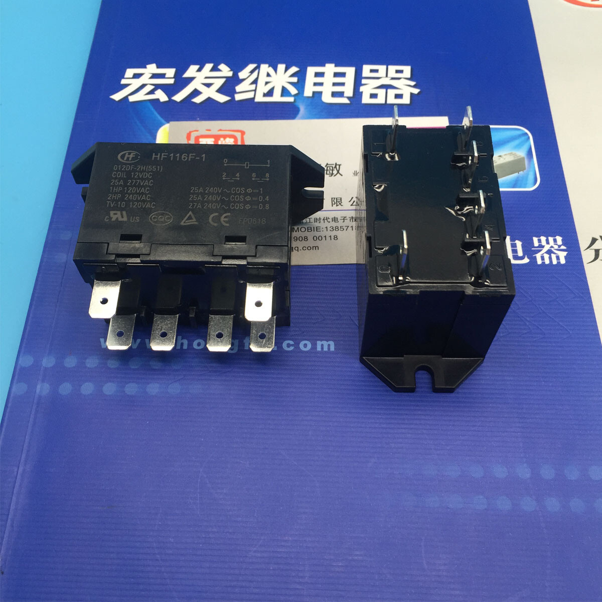 2PCS JQX-116F-1-012DF-2H RELAYS NEW HONGFA | eBay