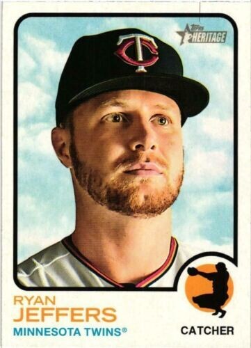 2022 Topps Heritage #76 Ryan Jeffers Minnesota Twins | eBay