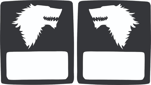 GOT Wolf Light Covers for Jeep Wrangler JL | eBay