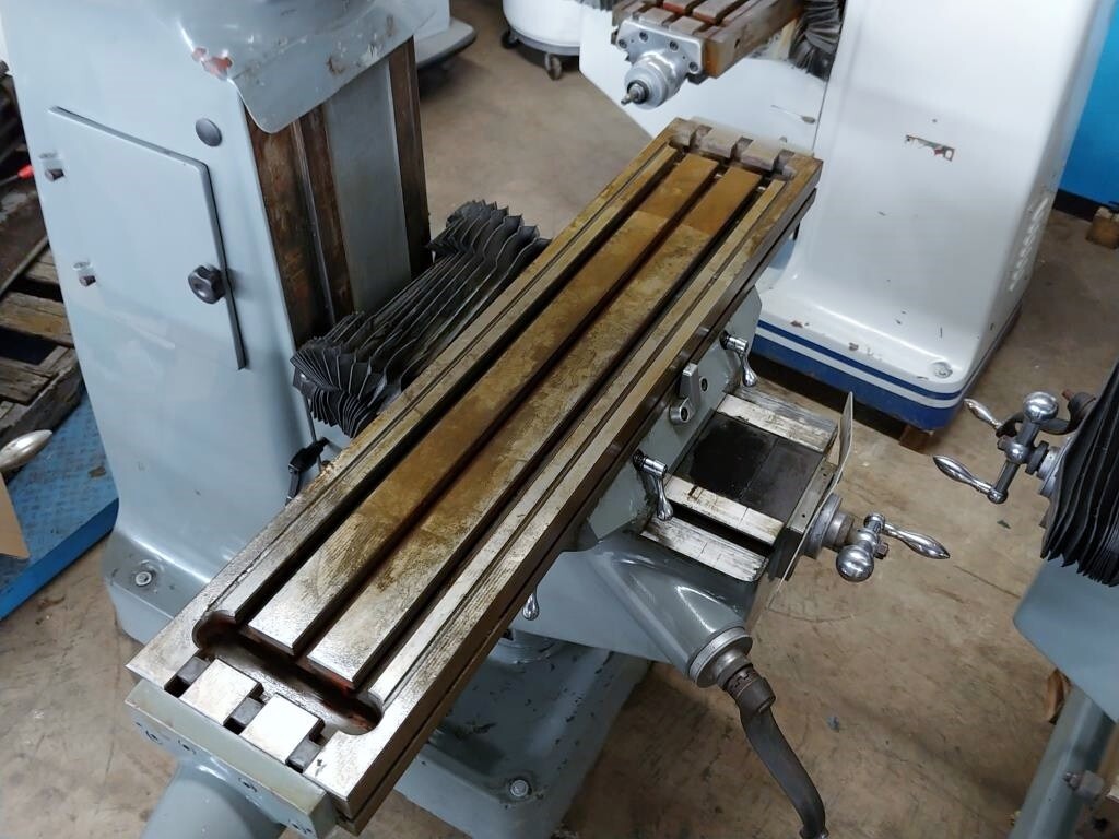 KNEE MILL MILLING MACHINE BASE 9 x 42 TABLE | eBay