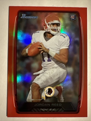 2013 Bowman Red /199 Jordan Reed #162 Rookie RC | eBay
