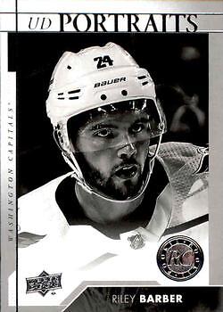 2017-18 Upper Deck #P-68 Riley Barber Washington Capitals UD Portraits ...