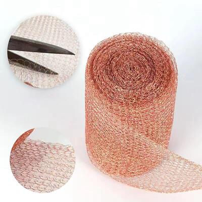 Copper Screens Knitted Mesh Roll Garden Sturdy Durable Distilling Fine ...