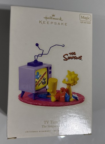 NEW HALLMARK KEEPSAKE 2008 TV TIME! THE SIMPSONS MAGIC CHRISTMAS ...