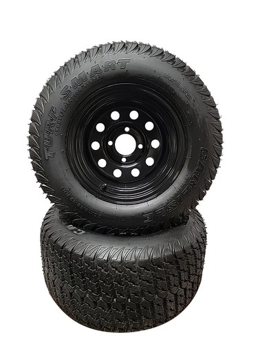 (2) Carlisle Turf Smart 23X10.50-12 4 Ply Tractor Mower Tires Wheels 4 ...