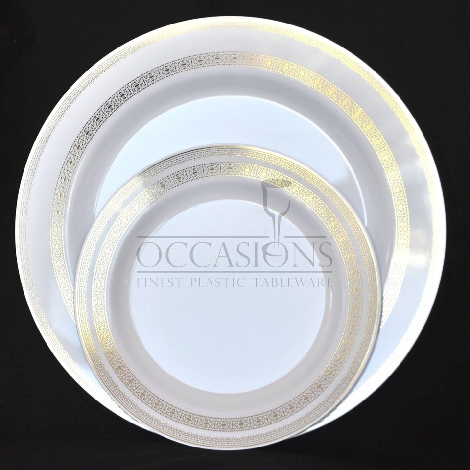 " OCCASIONS " Wedding Party Disposable Plastic Party Plates, Choose ...