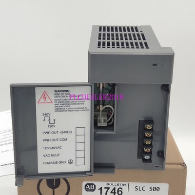 New Factroy Sealed 1746-P2 Ser C SLC 500 Rack Mount Power Supply Module ...