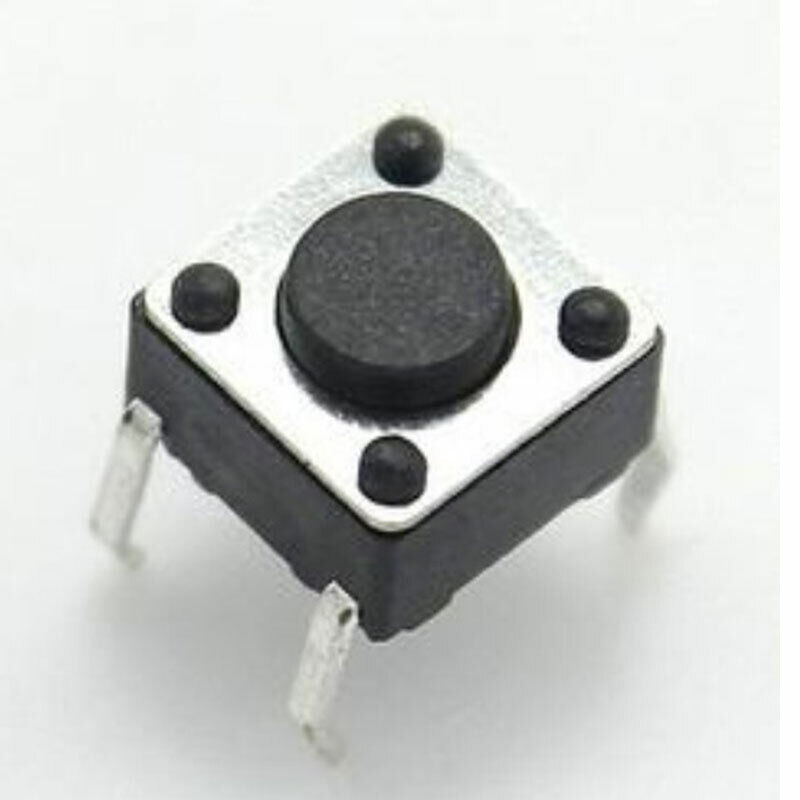 10pcs Tactile Switch Touch Push Button Key Tact Cooker 6 X 6 X 4.3mm 4 ...