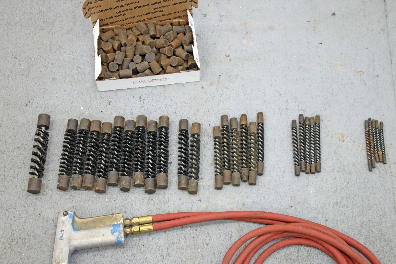 ELLIOTT Tool Tech Co Jiffy Gun Tube HVAC Boiler Condenser Cleaning ...