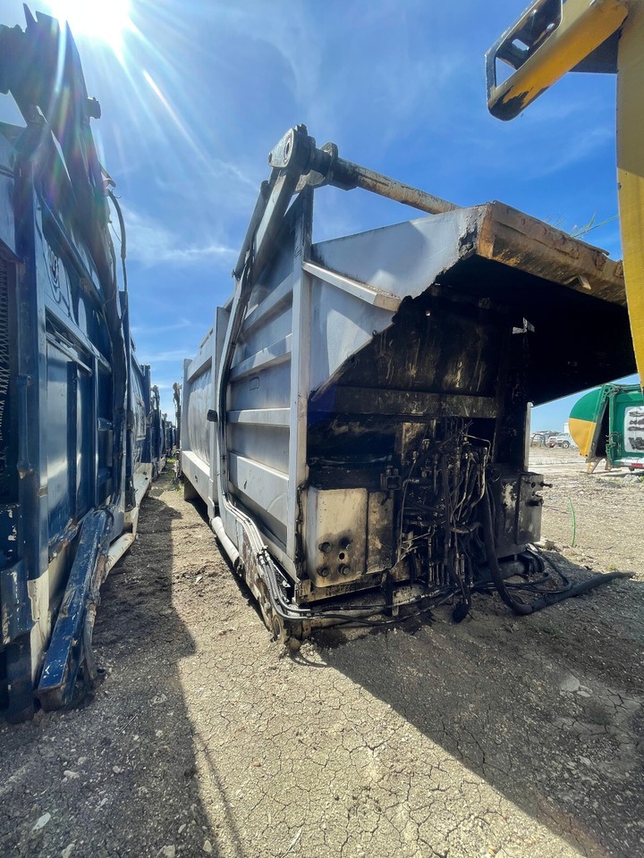 Garbage truck Pak-Mor 28yd front load body complete. | eBay