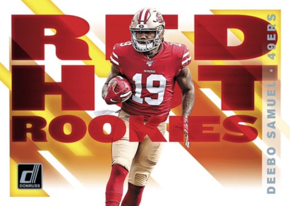 2019 Donruss Deebo Samuel Red Hot Rookies RC NFL Blitz Digital Card | eBay