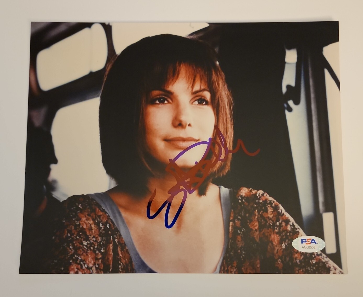 Sandra Bullock Speed Signed Auto Autograph 8x10 Photo PSA Sticker Only ...