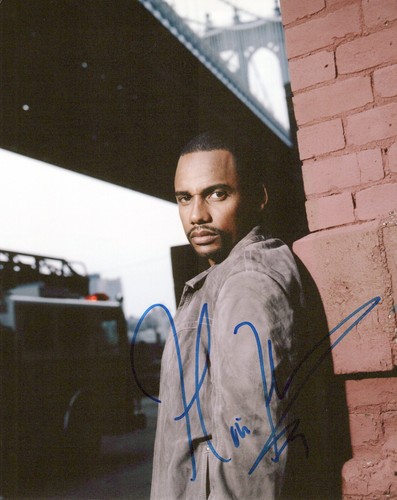 Hill Harper CSI New York W/Coa autographed photo signed 8X10 #1 Sheldon ...