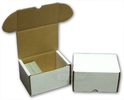 330 Count Cardboard Card Storage Box - Holds 240 Standard or 400 Gaming ...