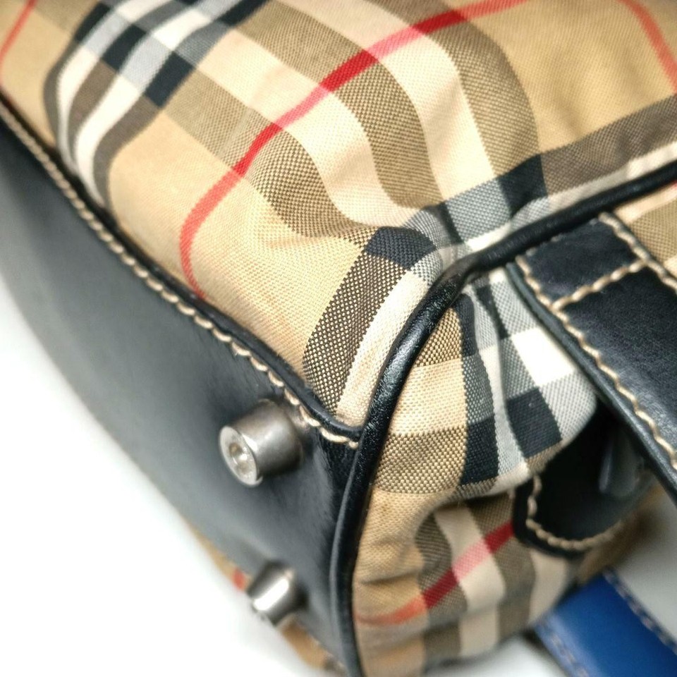 Burberry Vintage Check Wash Bag Nova Check with Tag Authentic Used | eBay