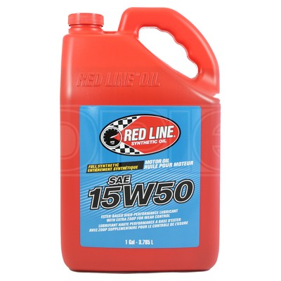 RED LINE High Performance Synthetic Motor Oil 15W-50 15W50 1 US Gallon ...
