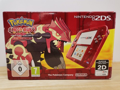 Console - Nintendo 2DS - Pokémon Omega Rubin Edition (Boxed ...
