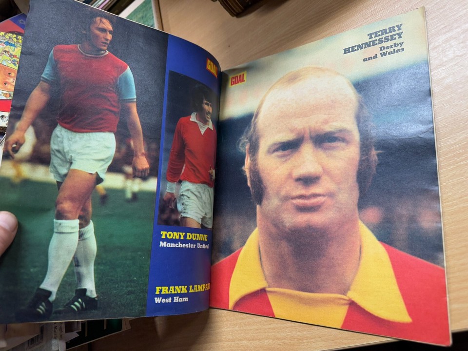 GOAL MAGAZINE #205 29 JULY 1972 UK FOOTBALL MAGAZINE - COLIN BELL COVER ...