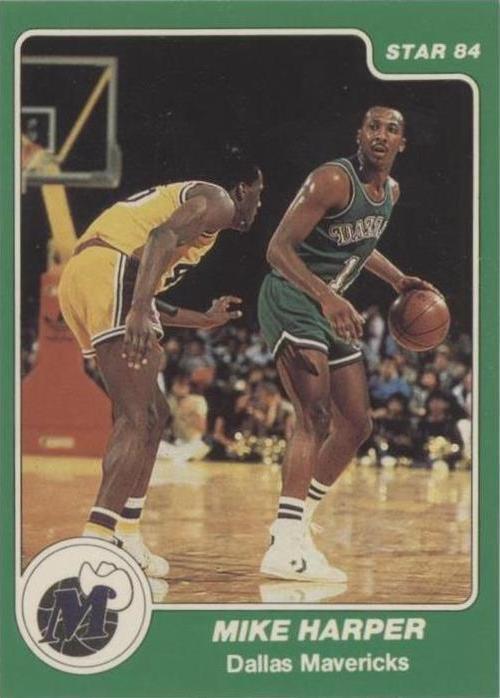 1984-85 Star - Arena Set Derek Harper, Mike Harper #6 (RC) for sale ...