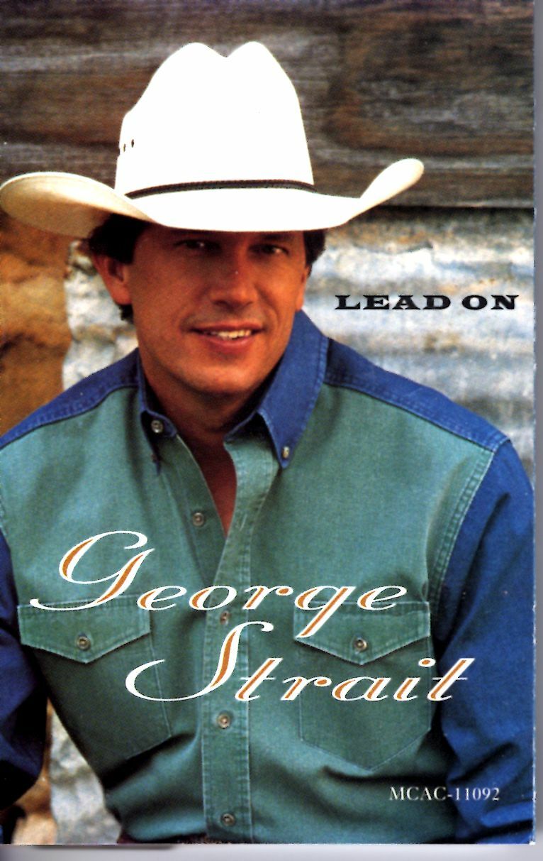 George Strait Lead On 1994 Cassette Country Folk Rock Western | eBay