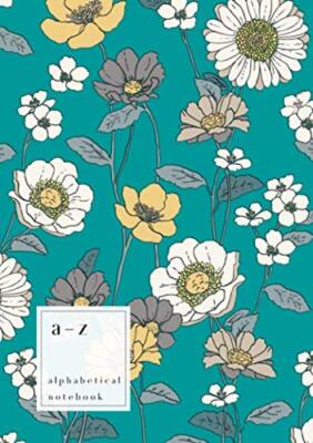A-Z Alphabetical Notebook A5 Medium Ruled-Journal with Alphabet Index ...