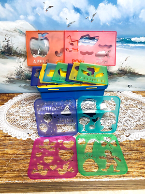 Vintage Tupperware Stencils Tupperware Stencil Art Case Lunch Box