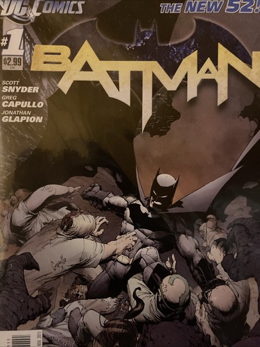 DC COMICS: Batman #1 The New 52 DC Comics ) Scott Snyder~Capullo Cover ...