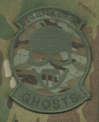 JSOC 5HT SPECIAL FORCES GROUP SFG ADVISORS JTF velkrö camo PATCH: GHOST ...