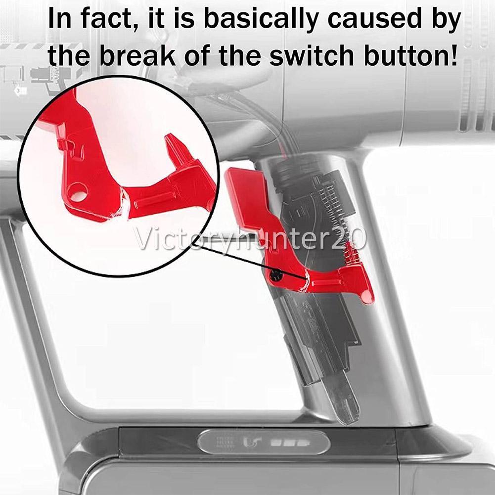 For Dyson-V10 V11 Replacement Red Trigger Switch Button Upgraded W/ Screwdriver | eBay Australia