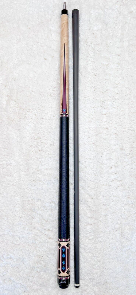 Jacoby Pool Cue w/ Choice Of V4 Black Carbon Shaft, FREE HARD CASE ...