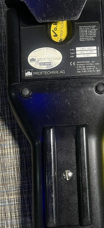 Pruftechnik Optalign Plus Model ALI 5.200-S HW 1.05 Alignment Tester ...