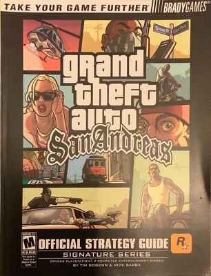 GRAND THEFT AUTO SAN ANDREAS WALKTHROUGH GUIDE | eBay