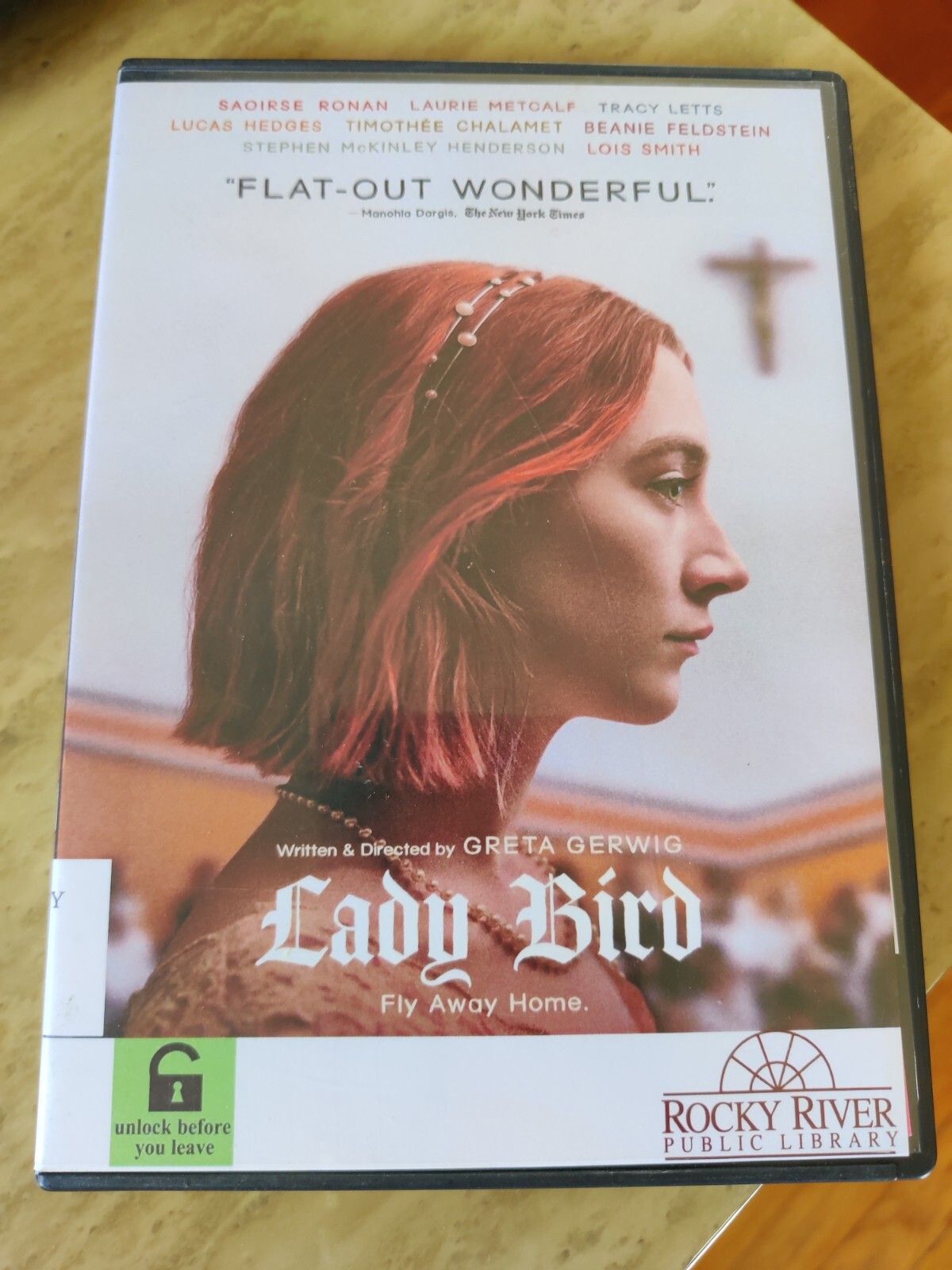 Lady Bird (Ex Library DVD, 2017) Saoirse Ronan, Laurie Metcalf, Tracy ...
