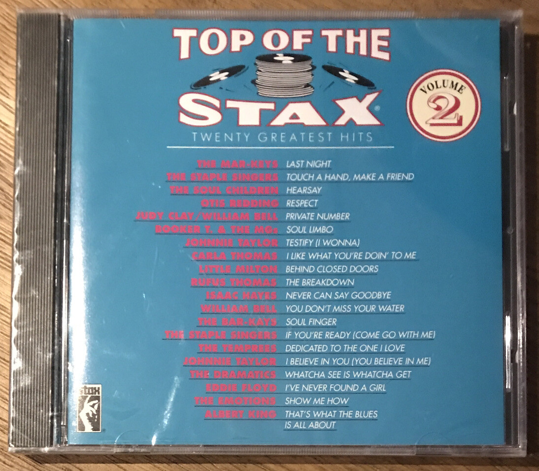 Stax: Top of the Stax, Vol. 2: Twenty Greatest Hits-Various Artists⭐NEW ...