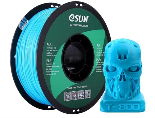 eSUN PLA+ PLA PLUS Filament 1.75mm 1KG Light Blue For FDM 3D Printer ...