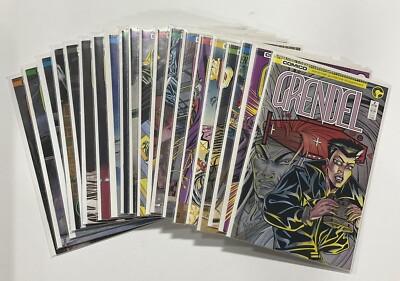 Grendel 2 3 5-22 Lot Run Set Very Fine To Near Mint Lot Run Set Comico ...